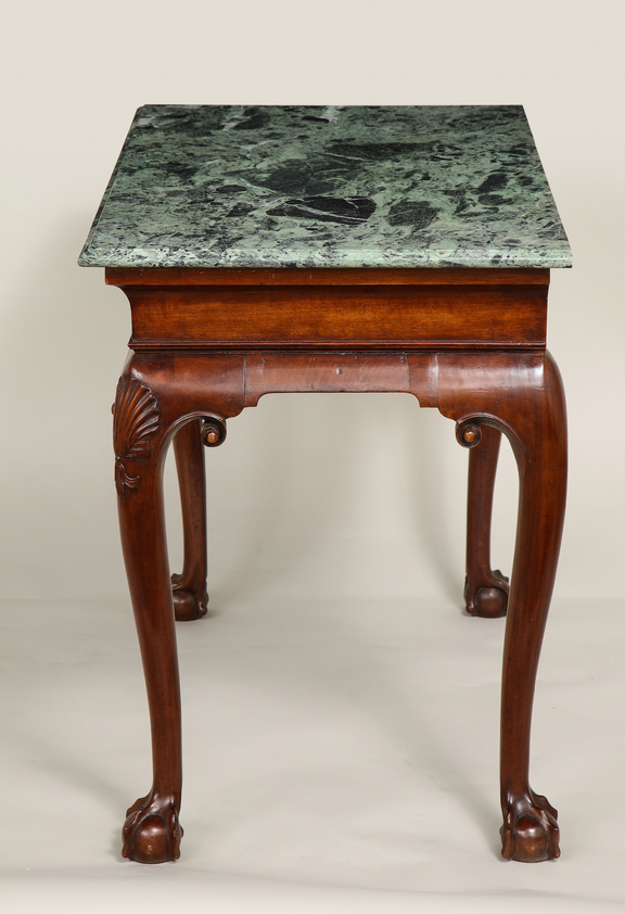 George II Irish Mahogany Small Console Table – Clinton Howell Antiques